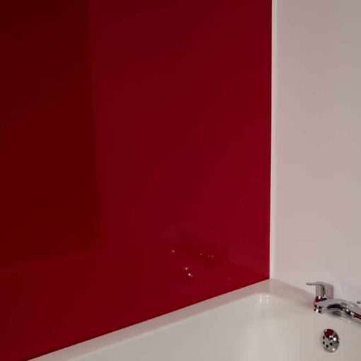 Striking Red Wall Panel - Igloo Surfaces