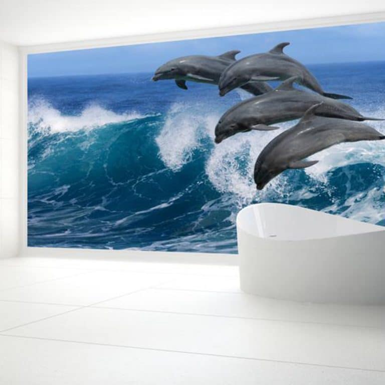 Dolphin Shower & Bathroom Wall Panel | Igloo Surfaces