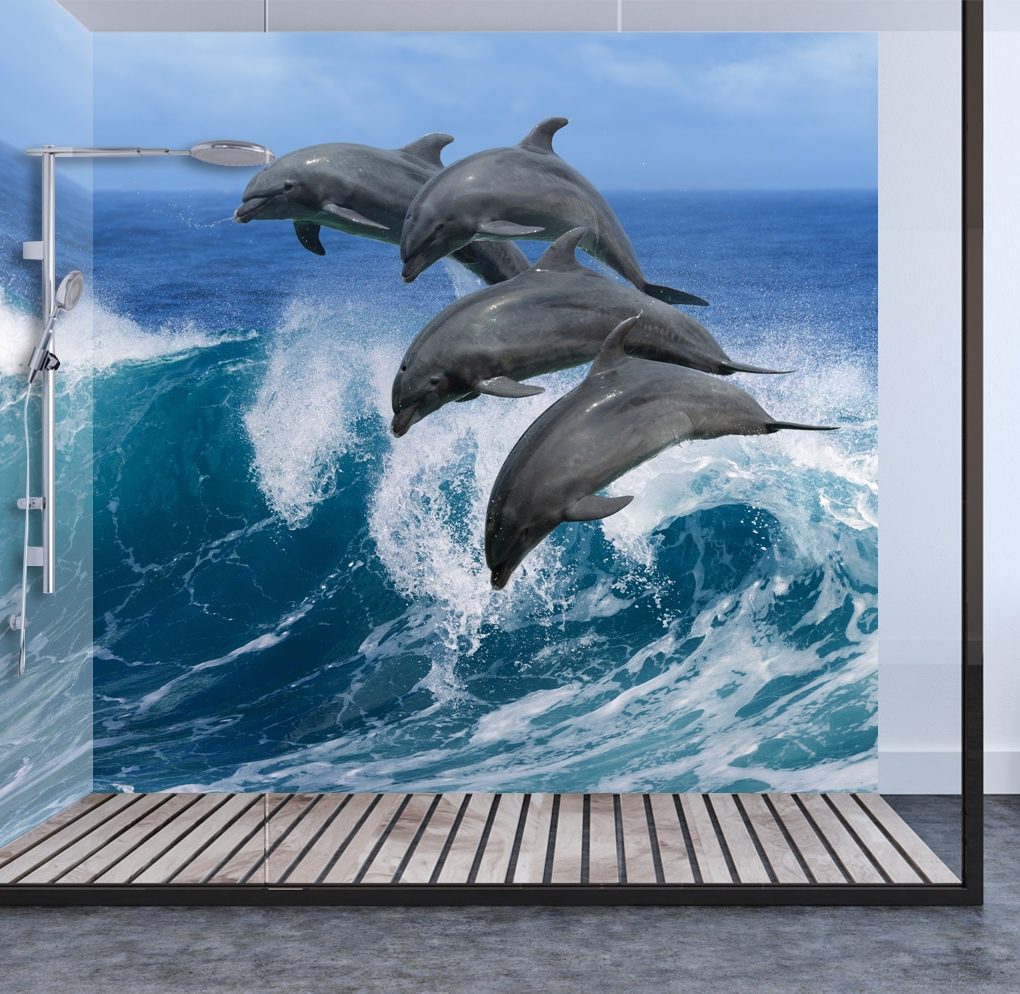 Dolphin Shower & Bathroom Wall Panel | Igloo Surfaces
